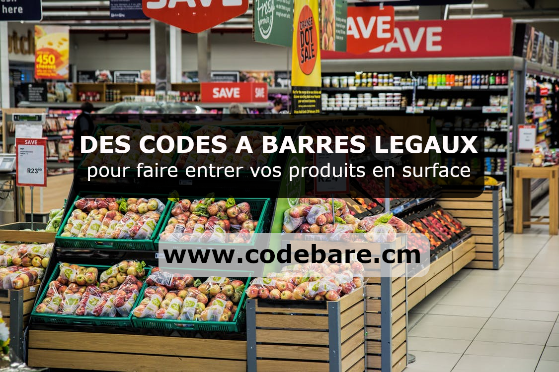 FOURNISSEUR DE CODES A BARRES LEGAUX ET AUTHENTIQUES AU CAMEROUN ...