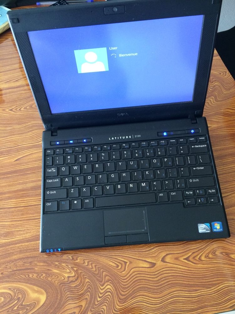 Ordinateur portable dell latitude 2120 atom 240giga 2giga ram ram écran ...
