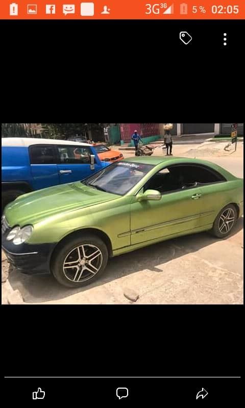 Mercedes clk 320 vert automatique | BazarAfrique Côte d’Ivoire