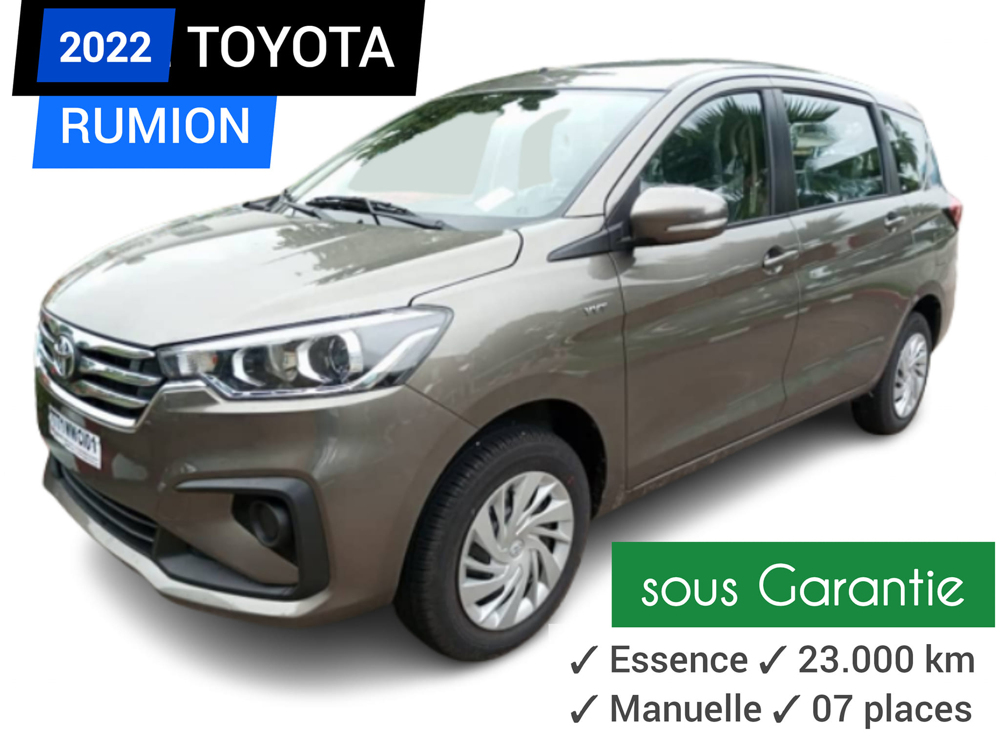 Toyota RUMION 2022 | BazarAfrique Côte d’Ivoire